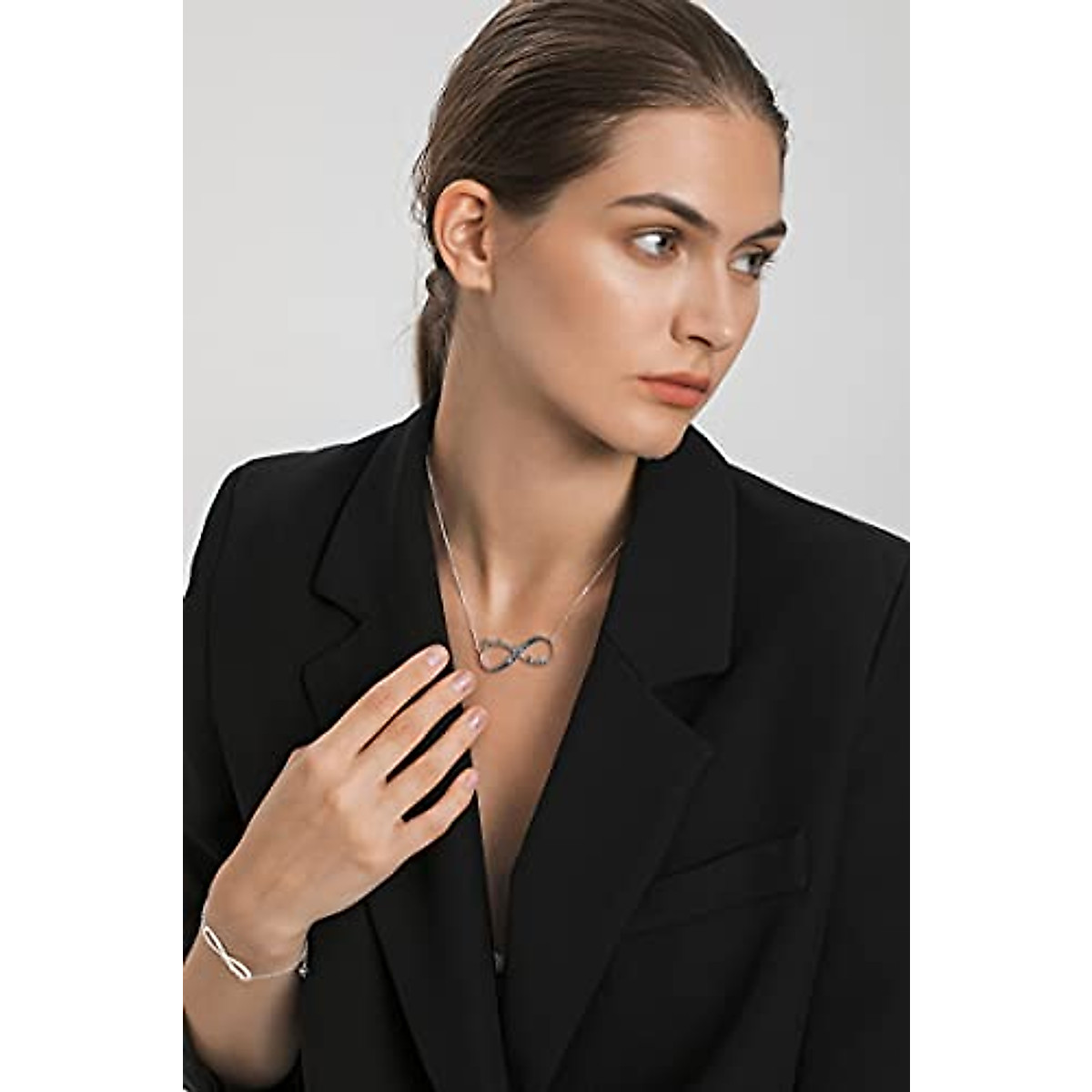 UMAGICBOX Personalized Name Necklace Custom Inscribed Pendant Jewelry 925 Sterling Silver with Any Name