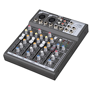 Audio2000'S AMX7303- Professional Four-Channel Audio Mixer with USB and DSP Processor