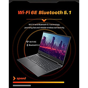 HP 2023 Newest Victus Gaming Laptop, 16.1" 144Hz Display, NVIDIA GeForce RTX 3060, 12th Gen Intel Core i5-12500H(12 Cores), 16GB DDR5 RAM, 1TB SSD, Backlit Keyboard, Windows 11, Bundle with JAWFOAL