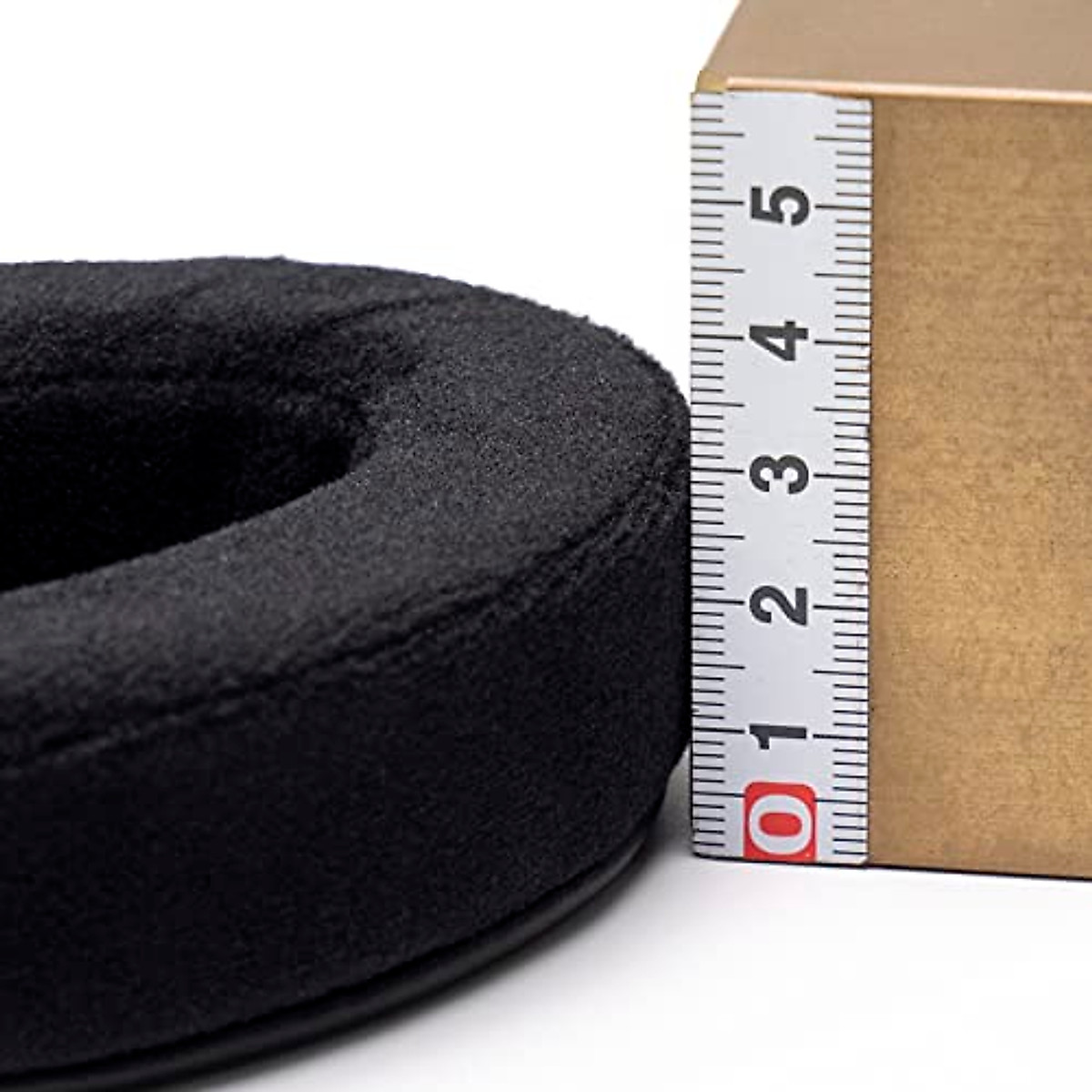 Voarmaks Super Large Ear Pads Extra Thick Foam Cushion Compatible with Skullcandy Crusher/Evo/Hesh 3 Headphone Comfortable Wearing Experience Cover Full Giant Ears Bass Booster (Velvet Ear Pads)