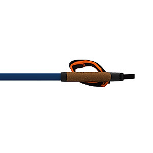 Fischer Skiing Lightweight High-Performance Storm 5 Race Navy Nordic Poles, 150 cm