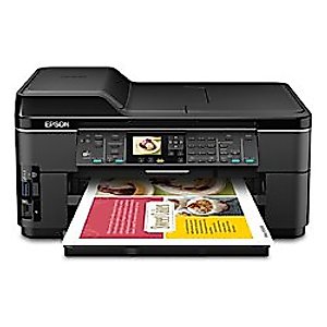 Epson WorkForce WF-7510 Wireless All-in-One Wide-Format Color Inkjet Printer, Copier, Scanner, Fax (C11CA96201)