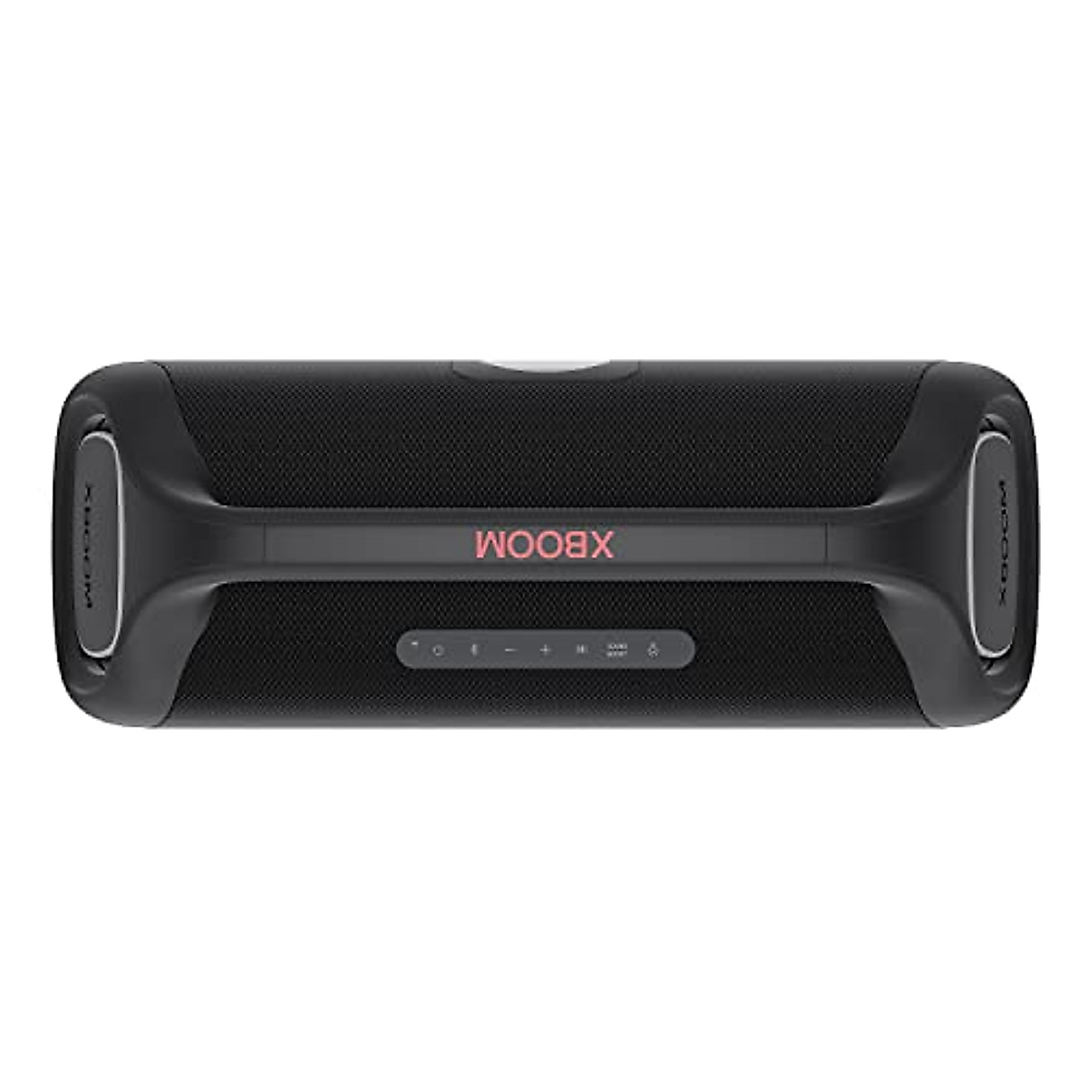 LG XG9QBK.DUSALLK Go Portable Bluetooth Speaker - Stage Lighting and up to 24-Hour Battery, Black