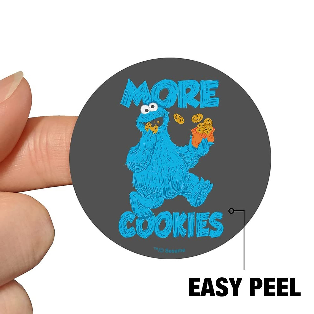Sesame Street Cookie Monster More Cookies Planner Calendar Scrapbooking Crafting Stickers