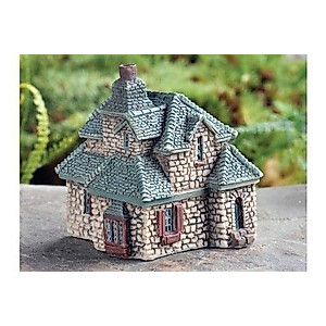 Miniature Fairy Garden Supplies for Micro Mini Gables Cottage House Gnome Fiddlehead GO 17356 for Fairy Garden, Dollhouse, Terrarium or Miniature Display