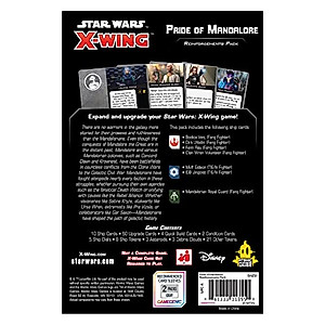 Star Wars X-Wing 2nd Edition Miniatures Game Pride of Mandalore REINFORCEMENTS Pack - Strategy Game for Kids & Adults, Ages 14+, 2 Players, 30-45 Minute Playtime, Made by Atomic Mass Games