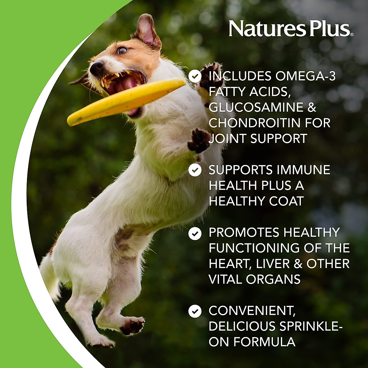 NaturesPlus FurBaby Multivitamin for Dogs - 10.4 oz - Supports Joint Health, Immune Function, Healthy Coat & Energy Production - Non-GMO - 60 Servings
