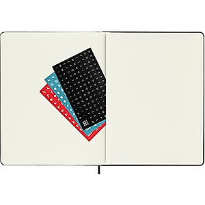 Moleskine 2023 Weekly Notebook Planner, 12M, Extra Large, Black, Hard Cover (7.5 x 10)