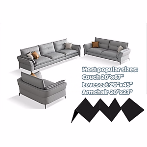 LEMATEEK Couch Cushion Support Board for Sagging Seat- Foldable Couch Supports for Sagging Cushions, Sofa Cushion Support for Sagging Couch, Couch Support to Repair Sagging Sofa 20"x67"