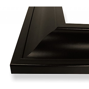 Push Pin Travel Maps Executive World with Black Frame and Pins - 27.5 inches x 39.5 inches