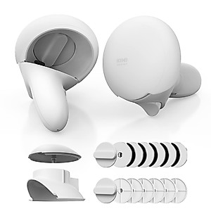 KIWI design VR Weight Controller Compatible with Quest 2 Fitness Accessories, Adjustable Weight Controller Work with All VR Exercise Game APPs, with Protector Cover (Stock Controllers NOT Included)