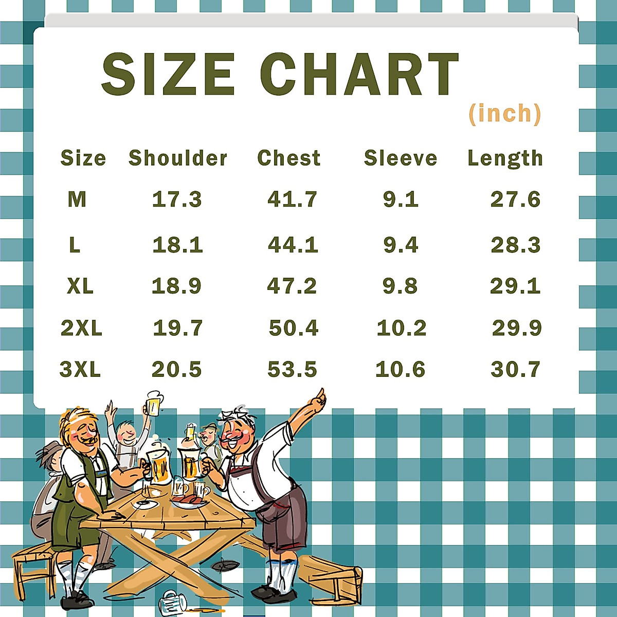 Colorful House Oktoberfest T-Shirt Men October Festival Costume German Costume Lederhosen Men Shirt Green(Green, X-Large)