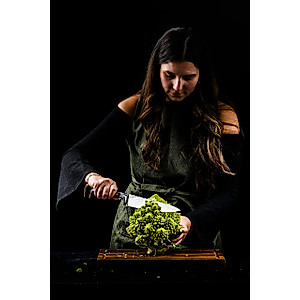 Laguiole Style de Vie Chef's knife luxury line, 8 inch, olive wood