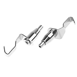 GRETD 10pcs Durable Exhibition Accessory Display Picture Hanging Easy Install Advertising Board Painting Hook (Color : Silver, Size : One size)