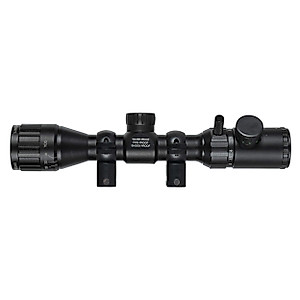Monstrum 3-9x32 AO Rifle Scope with Illuminated Range Finder Reticle and Parallax Adjustment | Black