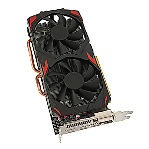 Dpofirs RX 580 Graphics Card, 8GB GDDR5 PC Video Graphics Card Original 256bit with 2 Cooling Fans PCI Express 3.0x16 Interface Gaming Graphics Card for Computer