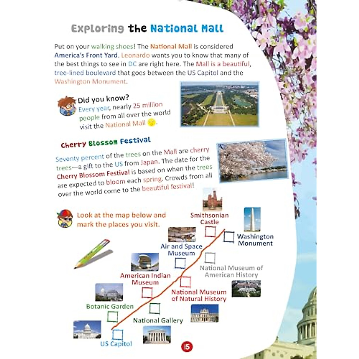 Kids' Travel Guide - Washington, DC: The fun way to discover Washington, DC with special activities for kids, coloring pages, fun fact and more!