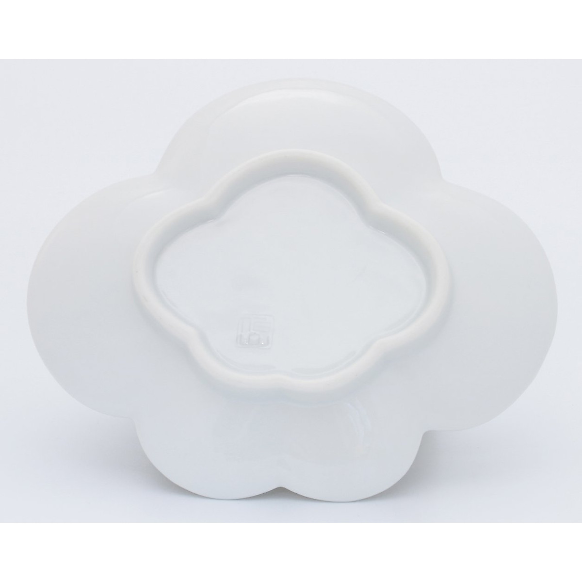 24to3西富陶磁器(Nishitomi) Arita Ware Hakushiyama Kiln Lucky Plate 2 Color Set Red and White Plum