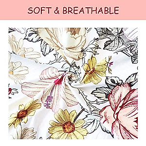 Baby Floral Diaper Changing Pad Cover Cradle Mattress Sheets, Infant Stretchy Fabric Changing Table Cover Changing Mat Cover Baby Nursery Diaper Changing Pad Sheets (Floral)