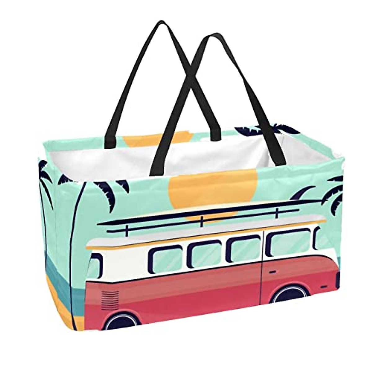 LORVIES Large Rectangular Baskets for Storage, Travel Car Closet Storage Bins Organizing Baskets