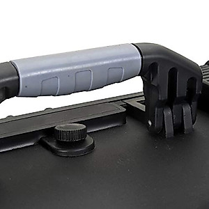 MEIJIA All Weather Waterproof Rolling Protective Case,Hard Compact Camera Case With Retractable Pull Handle And Wheels,Foam Inserted, Elegant Black, 24.64 X19.39 X13.78 inches