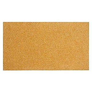 KAF Home EcoCoir Non-Shed Synthetic Doormat with Heavy-Duty, Weather Resistant, Non-Slip PVC Backing | 17 by 30 Inches | Perfect for Indoor and Outdoor Use (Blank)