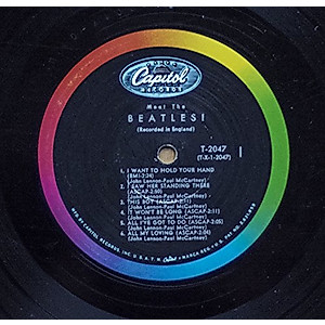 THE BEATLES MEET THE vinyl record