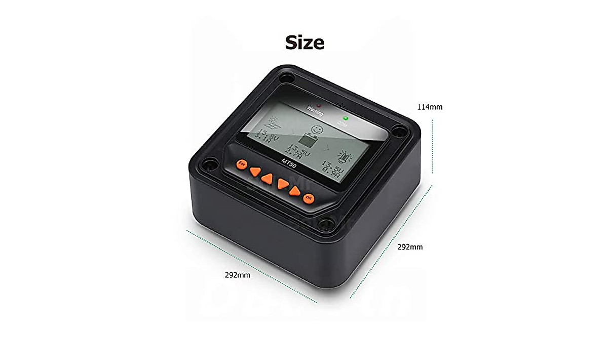 EPEVER MT-50 Remote Meter for Tracer and Triron Series Solar Controllers