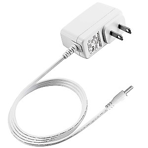 6V Power Charger Cord for HelloBaby HB32 HB28 H24 HB32RX RJ-AS060600U003, DXR-5 Breg D0660 Baby Monitor Charger, GPX PC308B PC332B PC108B PC800 Portable CD Player Power Supply AC Adapter, 6.6 ft