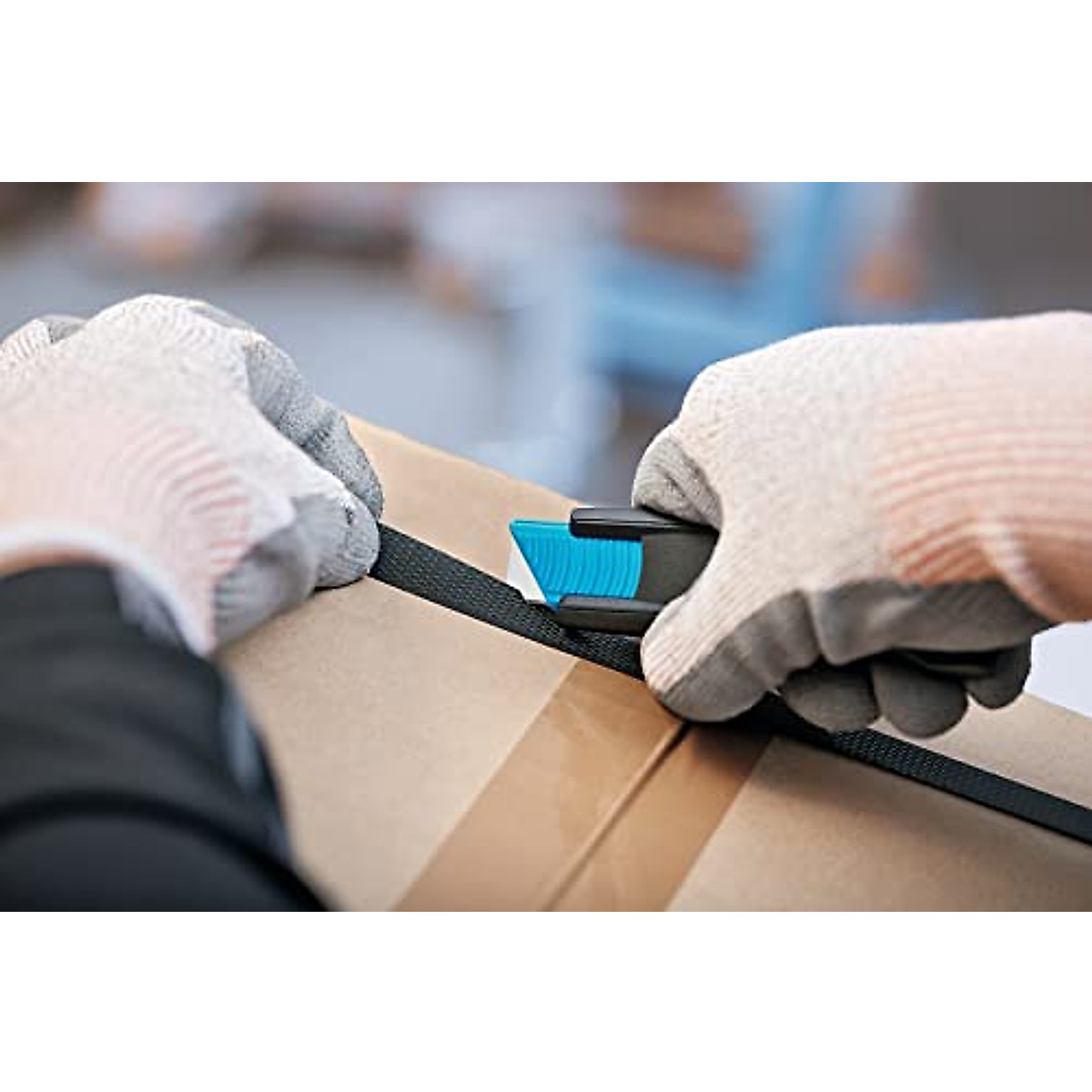 Martor 175001.02 Safety Knife Secunorm 175", Blue/Black