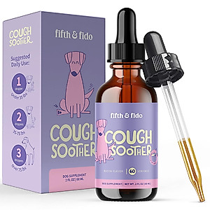 Dog Cough Treatment - Kennel Cough Treatment for Dogs - Gentle Dog Congestion Relief - Kennel Cough Treatment at Home - Natural Dog Cough Suppressant - Liquid Dog Cough Relief