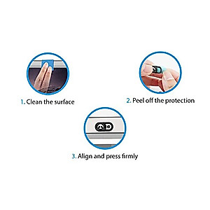 Webcam Cover, Laptop Camera Cover Slide for Desktop, Pc, Tablet, Phone, Fits Most ipad, iPhone, MacBook pro, Mac Air, Surface Pro – Ultra Thin 0.7mm Computer Camera Cover - Cute Panda Covers (3 Pack)