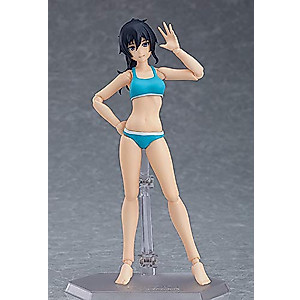 Max Factory Female Swimsuit Body (Makoto) Figma Action Figure, Multicolor