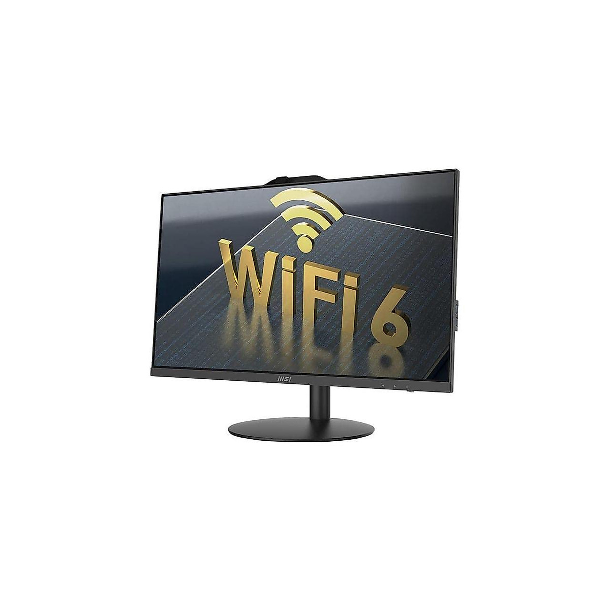 MSI PRO AP272 AIO Desktop, 27" FHD IPS-Grade LED, Intel Core i5-12400, 16GB(8GB*2) Memory, 500GB SSD, WiFi 6, BT 5.1, Black, 3-YR Warranty, Windows 11 Pro (12M-092US)