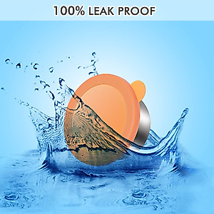 New England Stories Salad Dressing Container To Go, 4 Pack - 1.6 oz Small Containers with Lids for Dip Sauce, Reusable Condiment Cups for Lunch Box