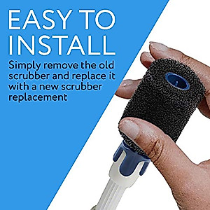 [10 Pack] Impresa Tail Scrubber for Polaris Vac- Sweep Pool Cleaner Hose Tail - Fits 180, 280, 360, 380, 480, 3900 Sport - Tailsweep Foam