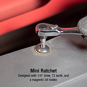 Sunex 9729 Master Bit Set, 208Piece and Sunex 9726 Mini Ratchet and Bit Set, 38-Piece