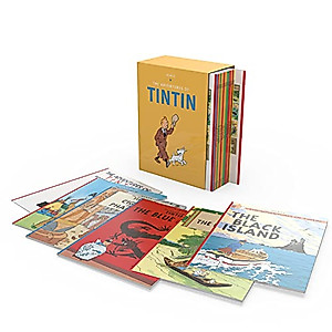 Tintin Paperback Boxed Set 23 titles