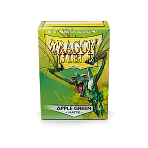2 Packs Dragon Shield Matte Apple Green Standard Size 100 ct Card Sleeves Value Bundle!