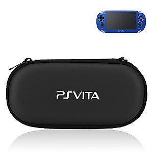 PS Vita Case, Carrying Case Compatible for PS Vita, Portable Travel Carrying Bag for PS Vita, and Whockproof Professional Vita Travel Pouch (Black)