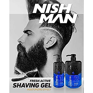 Nishman Shaving Gel Series (02 SHAVE GEL, 1000ml)