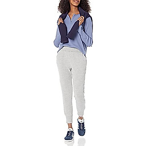 GAP Womens Long Sleeve Waffle Henley Shirt, Larkspur, Large US