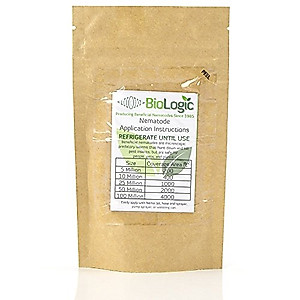 BioLogic Scanmask Beneficial Nematodes, Steinernema feltiae Sf Nematodes for Natural Insect Pest Control (25 Million with Applicator)