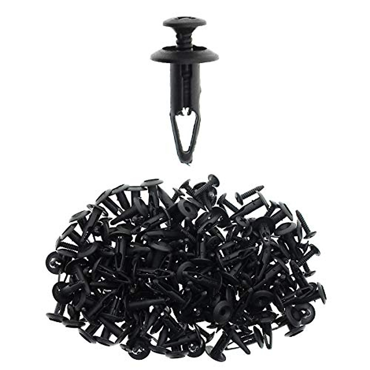 Plastic Bumper Rivet Clips MOTOALL Fastener Screw for Rhino 450 660 Yamaha Rhino Fender Hood Body 100Pcs