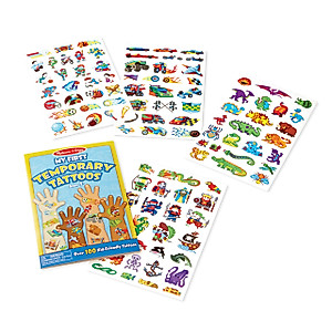 Melissa & Doug My First Temporary Tattoos - Blue