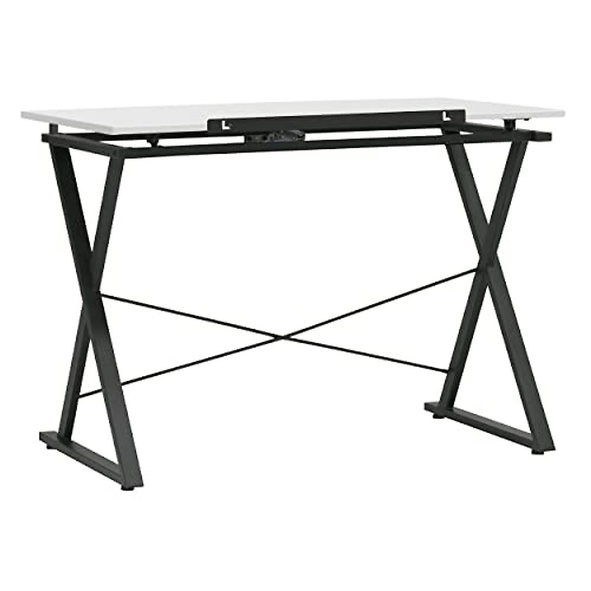 Studio Designs Modern Axiom Artists Drawing Table - Charcoal and White
