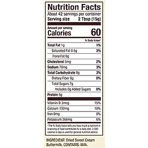 Bob's Red Mill Sweet Cream Buttermilk Milk Powder, 22-ounce (Pack of 4)