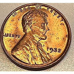 1932 P Lincoln Wheat Penny Cent Seller MS-64
