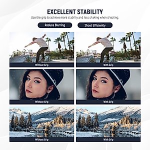 NEEWER MB-N11 Replacement Vertical Battery Grip, Compatible with Nikon Z6 II & Z7 II Camera and EN-EL15c Battery for Vertical Shooting with Shutter Release, Main Dial,AF ON Button & 1/4" Tripod Socket