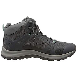 KEEN Women's Terradora 2 Waterproof Mid Height Hiking Boots, Magnet/Ocean Wave, 9 Medium US, 9, 9